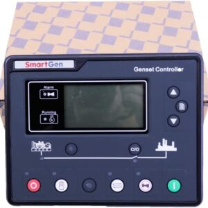 YFYIQI Generator Set Controller Automatic Start/Stop Genset Controller Auto Start Module with Waterproof Security Level IP55 Short Message Service Function Schedule Control