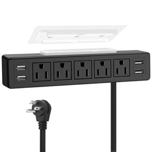 under desk power strip 4 ac 4 usb-a & 5 ac 4 usb-a