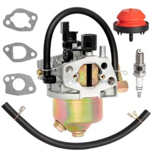 951-05251 carburetor for craftsman snowblower carburetor engine - carburetor assembly compatible with mtd cub cad et troy bilt 208cc 270-qu 370-qu snow blower thrower, replaces 651-05251 hy-170sb carb