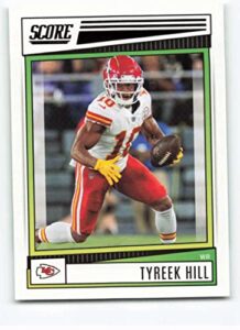 2022 score #113 tyreek hill nm-mt kansas city chiefs football