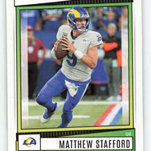 2022 Score #155 Matthew Stafford NM-MT Los Angeles Rams Football