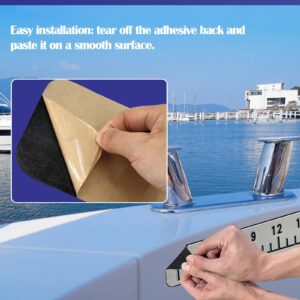 36" Fish Ruler for Boat EVA Foam Fish Measuring Ruler with Self-Adhesive Backing Fish Measurement Tape Sticker Tool for Fish Boat 36 inch