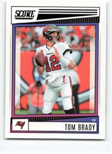 2022 score #68 tom brady nm-mt tampa bay buccaneers football