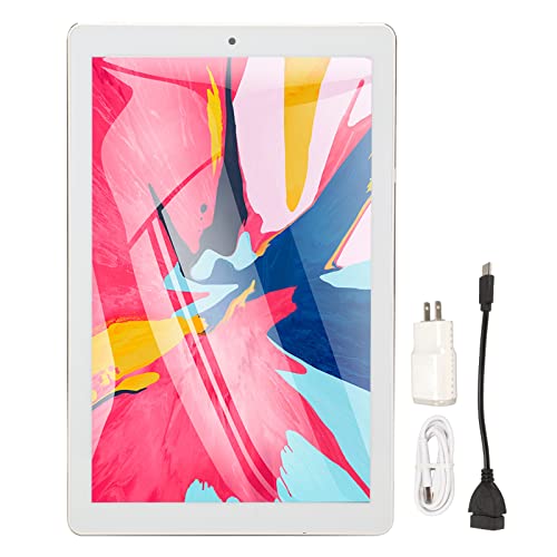 HD Tablet, 10.1in Tablet Rear 13MP 1960x1080 for Home (US Plug)