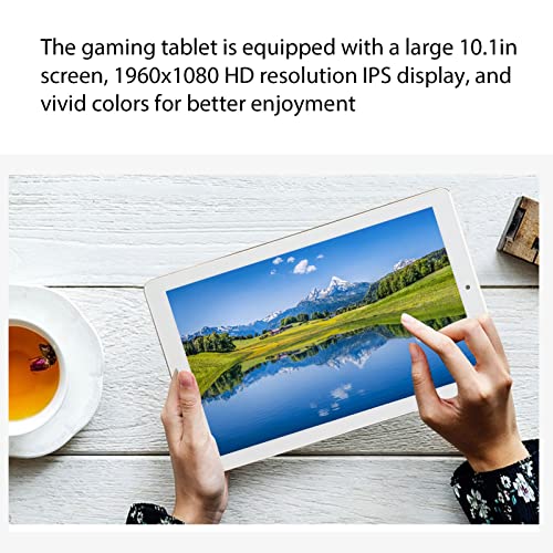 HD Tablet, 10.1in Tablet Rear 13MP 1960x1080 for Home (US Plug)