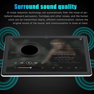 5G WiFi Tablet, Dual SIM HD Tablet 100240V 10 Inch IPS 6GB 128GB 20MP Camera for Game (US Plug)