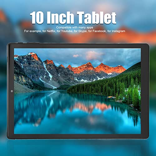 10 Inch Tablet Android 11, IPS HD Touch Screen 3GB RAM 64GB ROM Tablet PC, Octa Core Processor, 3G and 5G WIFI GPS Bluetooth Computer Tablet, 128GB Expand, Dual SIM, 6000mAh Battery, USB C Charge(US)