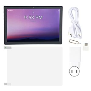 Blue Tablet, 100240V 4GB 64GB Octa Core 10. 1 Inch 10.1 Inch Tablet for Work (US Plug)