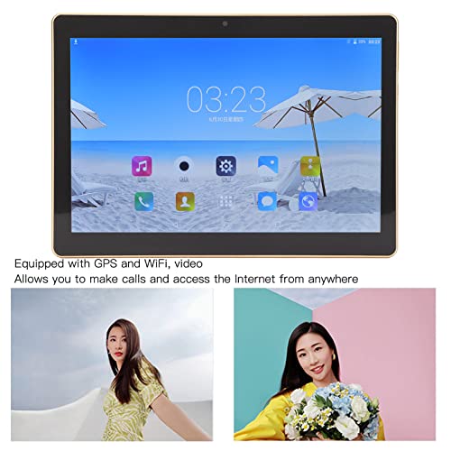 HD Display Tablet, 1280x800 10.1in Tablet 8 Core Powerful Functions for Game (US Plug)