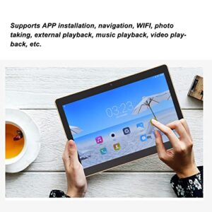 HD Display Tablet, 1280x800 10.1in Tablet 8 Core Powerful Functions for Game (US Plug)