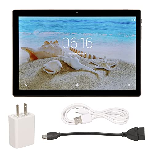 Office Tablet, US Plug 100240V 4GB 64GB Aluminium Alloy Octa Core CPU HD Tablet 3 Card Slots for Study (US Plug)