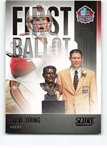 2022 Score First Ballot #8 Steve Young NM-MT San Francisco 49ers Football NFL