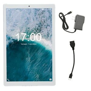 10 Inch HD IPS Screen Tablet 3 Card Slots 3GB 64GB 8 Core Tablet with 3G WIFI Network for Elderly Daily Use (US Plug)