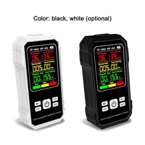 Multifunctional Electroic Radiation Detector Electric Field Intensity Tester Magnetic-Field Intensity Test Meter RF Strength Detection Device with Sound Alarm Function