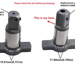 palart N866410 N880093 N851276 Compatible With Impact Wrench Kit 1/2 Anvil Assembly,Detent Pin Anvil For DCF899 DCF899B DCF899M1 DCF899P1 DCF899P2 Type 4 Impact Wrench