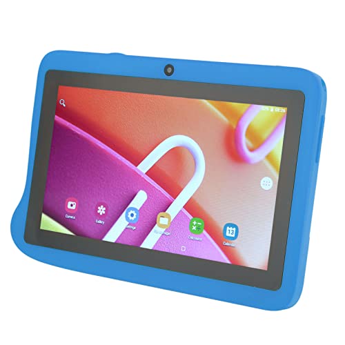 Qinlorgo Kids Tablet, 8 Core HD Tablet US Plug 100240V with Bracket for 10.0 for Reading (Blue)