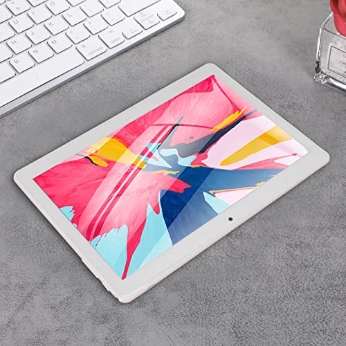 Garsentx Tablet for Portable Entertainment, 10.1in Tablet, 6GB RAM 128GB, 1080p HD IPS Display, Deca Cores Processor, 2.4G 5G WiFi, Android 10.0, 8800mAh,WiFi, Calling Tablet, Rose(US)