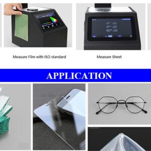 Digital Haze Meter for Haze and Transmittance Measurement Thin Film Glass YH1000 Test Aperture 20mm