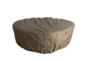 elementi fiery rock fire pit canvas cover firepit accessory