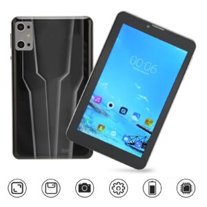 Tablet PC, 7 Inch Tablet. US Plug 100240V 1960x1080 IPS for Study (Black)