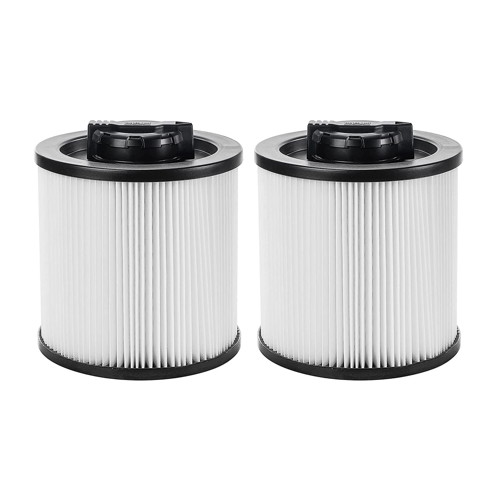 DXVC6910 Replacement Filter for DEWALT Wet/Dry Vacuum Cleaners-Regular 6-16 Gallon 2 Pack