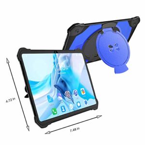 Tablet for Kids Boys Girls Adults, Tablet Computer, 10 Inch Screen, Learning Game Video Office Tablet Support (Blue)