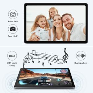 ALLDOCUBE iPlay50 Android 13 Tablet 10.4" Widevine L1 14GB(6+8) RAM 128GB ROM 512GB Expandable 2000×1200 IPS Unisoc T618 8-core CPU 4G LTE Dual SIM 6000mAh GPS 5MP/8MP