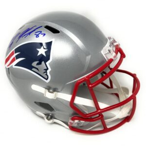 Rob Gronkowski New England Patriots Signed Autograph Full Size Speed Helmet Steiner Sports Certified