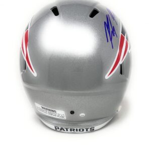 Rob Gronkowski New England Patriots Signed Autograph Full Size Speed Helmet Steiner Sports Certified