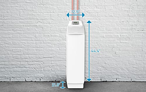 Pentair OMNIFilter OM40KCS 40,000 Grain Water Softener System, High Efficiency Cabinet Softener with Demand Regeneration