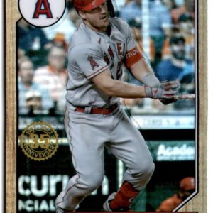 2022 Topps Chrome 1987 Baseball Refractor #87BC-1 Mike Trout NM-MT Angels