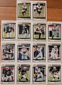 2022 panini score football dallas cowboys team set 15 cards w/drafted rookies