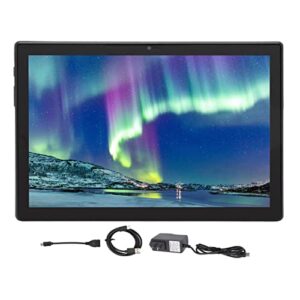 HD Tablet, 100240V 10.1 Inch 13MP Rear Camera Large Screen Tablet with Flashlight for Gift (US Plug)