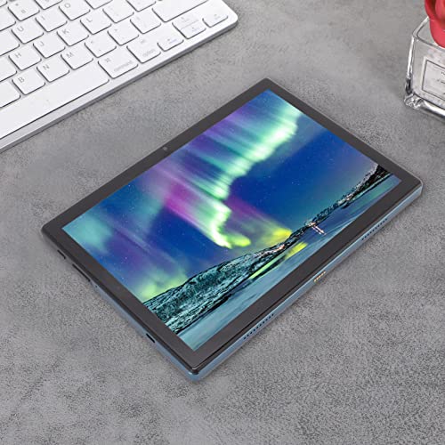 HD Tablet, 100240V 10.1 Inch 13MP Rear Camera Large Screen Tablet with Flashlight for Gift (US Plug)