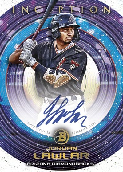 2022 Bowman Inception Baseball Hobby Box (1 Pack 7 Cards: 2 Autos)