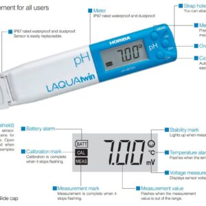 HORIBA LAQUAtwin pH 11 and EC 11 Bundle