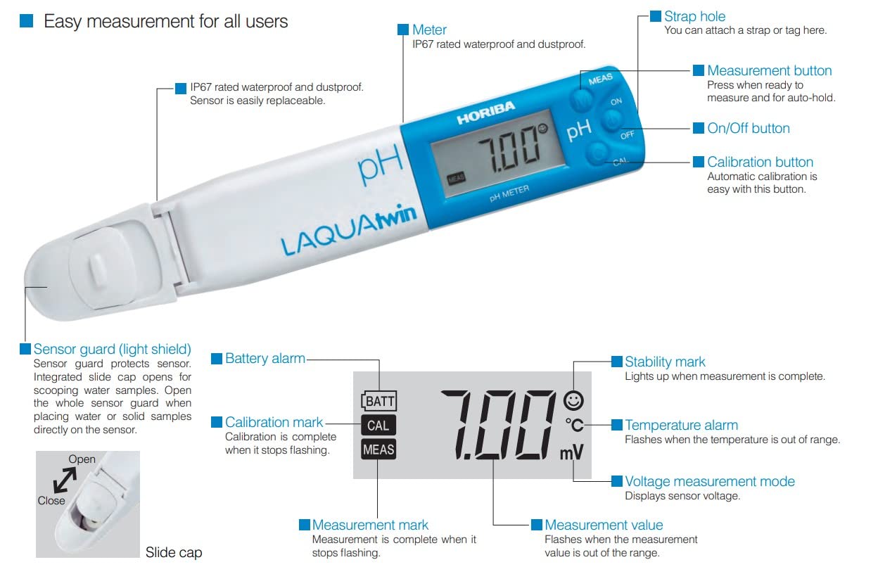 HORIBA LAQUAtwin pH 11 and EC 11 Bundle