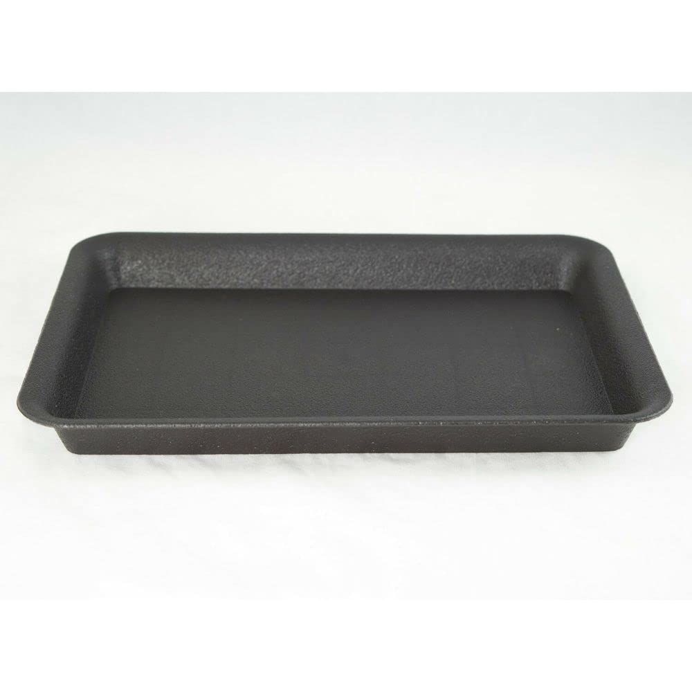 2 Pcs Rectangular Dark Brown Plastic Humidity/Drip Tray for Bonsai Tree 8.5"x 6"x 1"