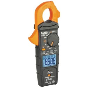 Klein Tools CL445 HVAC Clamp Meter, Auto-Ranging TRMS, NCVT, Measures Voltage, Current, Temperature, Micro Amps, InRush and More 1 1/2-Inch Jaw