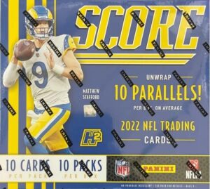 2022 panini score football h2 hobby boxes