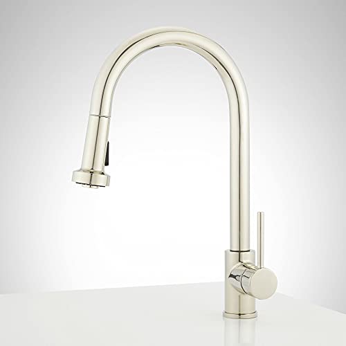 Signature Hardware 465183 Ridgeway 1.75 GPM Single Handle Pull-Down Kitchen Faucet, Oil Rubbed Bronze