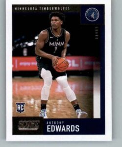 2020-21 panini chronicles #607 anthony edwards rc rookie minnesota timberwolves nba basketball trading card