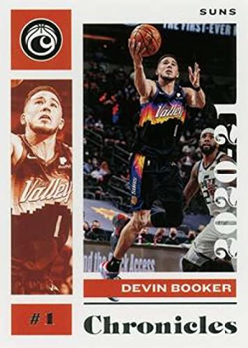 2020-21 Panini Chronicles #47 Devin Booker Phoenix Suns NBA Basketball Trading Card