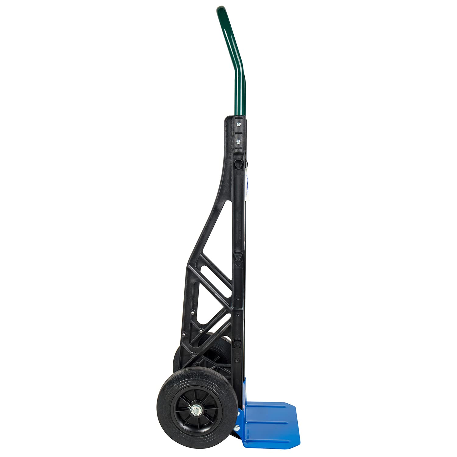 American Lifting 600 lb Capacity Ultra Lightweight Super Strong Nylon Convertible Hand Truck & Dolly Green / Blue