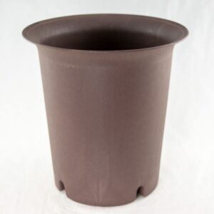 1 pcs round cascade plastic bonsai, succulent pot & orchid planter 7.75"x 7.75"x 8"