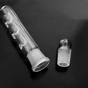 hamiledyi aquarium supplies clear glass planaria trap planaria trap catch trap leeches catcher 3 holes aquatic planarian leech trap tube for cherry shrimp crystal red shrimp