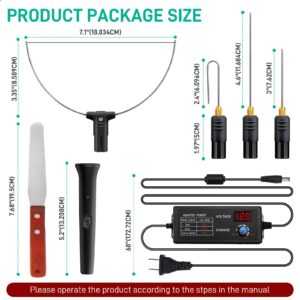 Hot Foam Cutter for Christmas gift, Foam Cutter Electric Cutting Machine Pen Tools Kit With 110-240V / 18W Digital Voltage Controller Electric Cutting Machine Pen Tools Kit Wire, Mark Pen