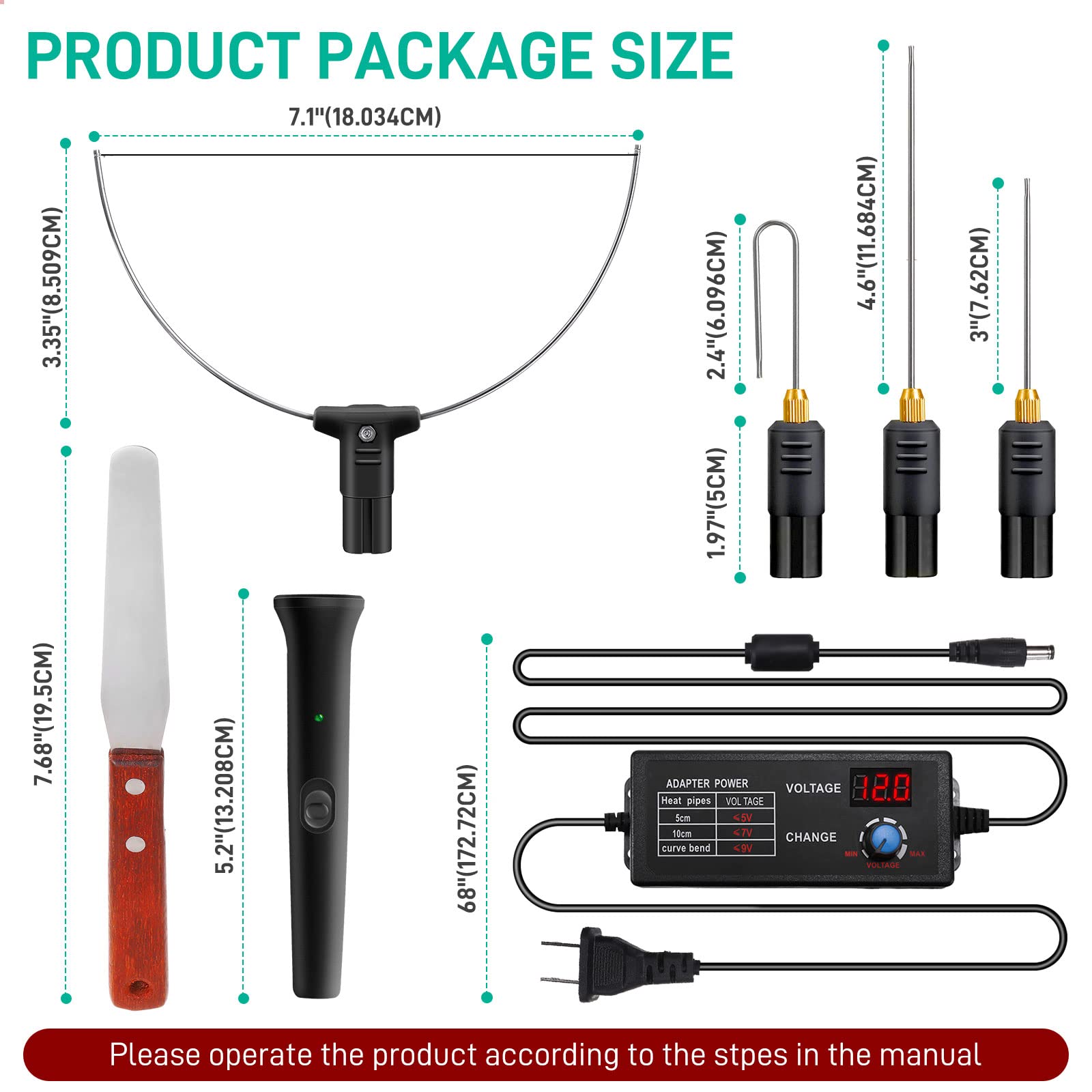 Hot Foam Cutter for Christmas gift, Foam Cutter Electric Cutting Machine Pen Tools Kit With 110-240V / 18W Digital Voltage Controller Electric Cutting Machine Pen Tools Kit Wire, Mark Pen