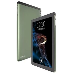 10.1 Inch Tablet, 2.4G 5G WiFi Green 8800mAh HD Tablet for Photography for 11.0 (US Plug)