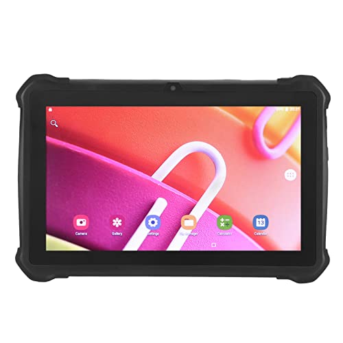 7 Inch Tablet, Rear 8MP 5000mAh Rechargeable Baby Tablet for Kids Studying (Green)